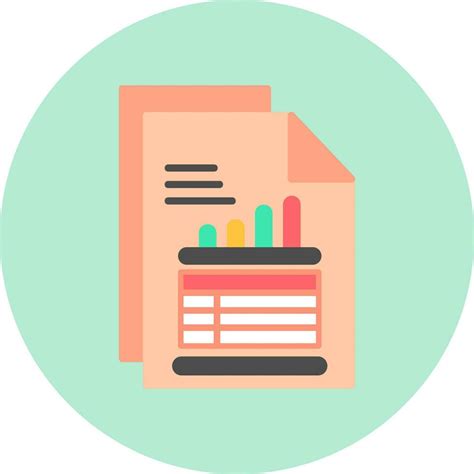 Data Report Vector Icon 31001941 Vector Art At Vecteezy