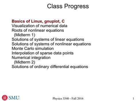 Pdf Basics Of Linux Gnuplot C Visualization Of Numerical
