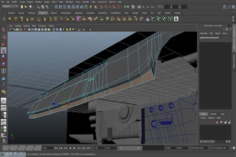 Creating A Futuristic Weapon In Maya Modeling The Base Envato Tuts