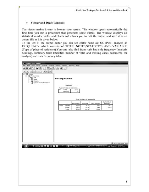Spss Introduction For Beginners Pdf