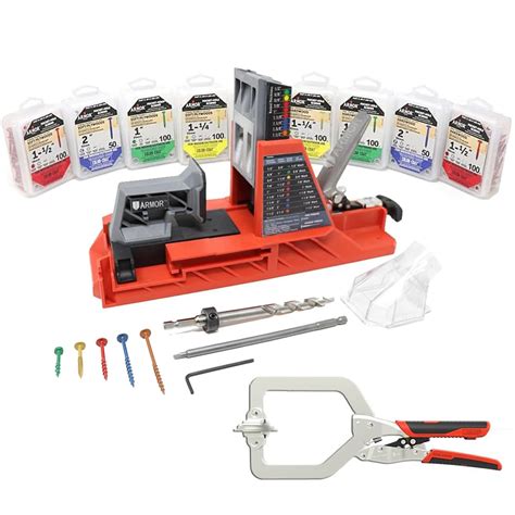 Armor Tool Auto Jig Pocket Hole System Pro Pack
