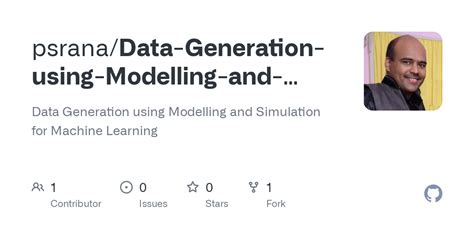 GitHub Psrana Data Generation Using Modelling And Simulation For ML