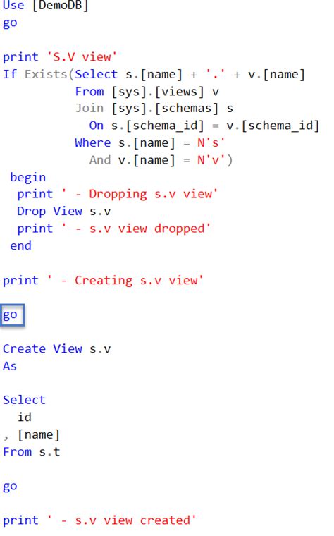 One Way To Build An Ssms Database Solution Add A Table And A View