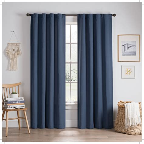 Eclipse Edisto Solid Thermalayer Blackout Window Curtain Panel