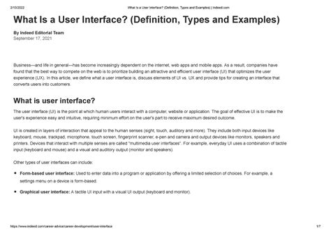 What Is A User Interface Definition Types And Examples Indeed As A Result Companies Have