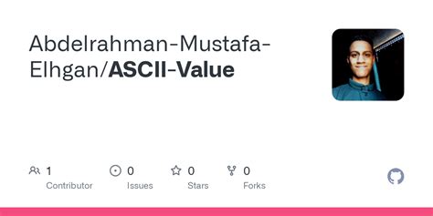 Github Abdelrahman Mustafa Elhganascii Value Github Abdelrahman Mustafa Elhganascii Value