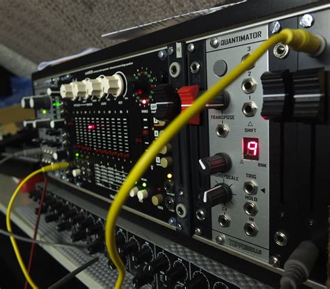 eurorack passive attenuator module 65mm fader ann s tweed