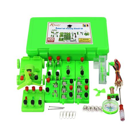 Physics Science Lab Electricity And Magnetism Experiment Kit