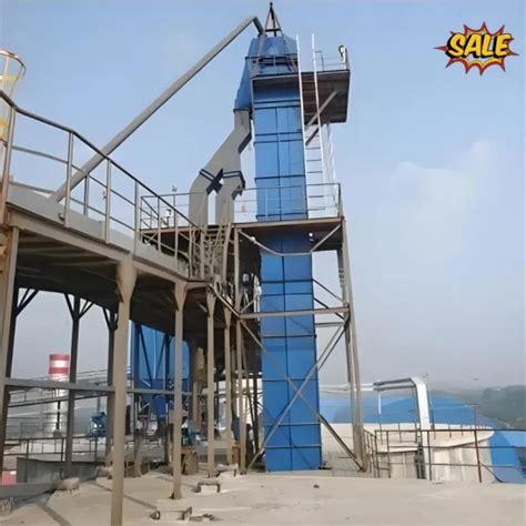Industrial Cement Bucket Elevator Chain Belt Conveyor System For Dust Collector In Power Plant
