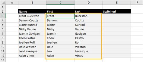 8 Ways To Switch First And Last Names In Microsoft Excel How To Excel