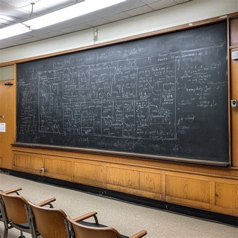 Free Filled Chalkboard Classroom Image Chalkboard Mathematics