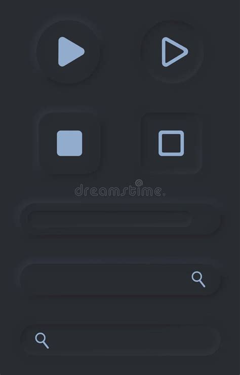Neumorphism Black Style Liquid Interface Background Neumorphism User