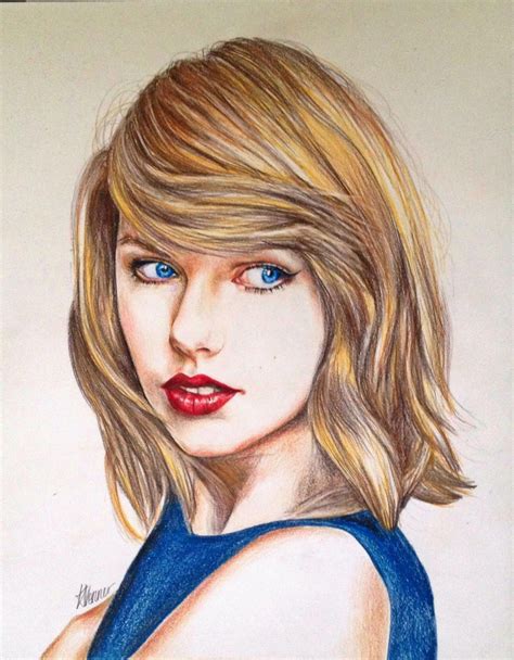 Taylor Swift Taylor Swift Drawing Celebrity Drawings Taylor Swift