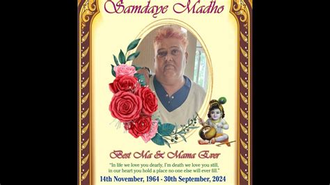 The Cremation Of The Late Samdaye Madho Youtube
