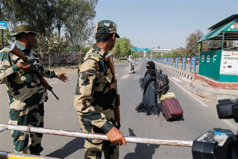 Shots Fired Between India And Pakistan Border Guards For Second Day Running As Tensions Soar