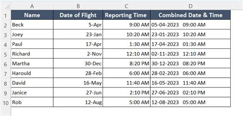 How To Combine Date And Time In Excel 3 Methods