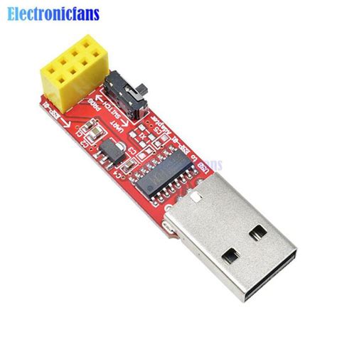 Usb To Esp8266 Esp 01 Wi Fi Adapter Module W Ch340g Usb To Ttl Driver