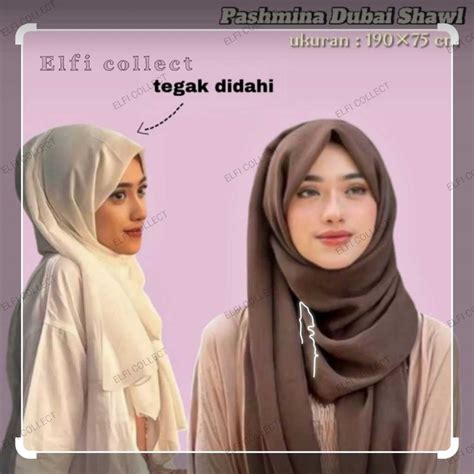 Jual Pasmina Dubai Sawhl Pasmina Paris Pasmina Arabian Dubai Elfi