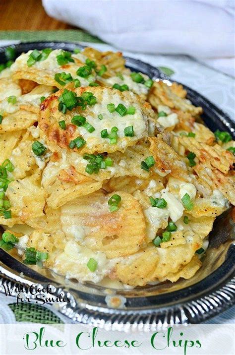 Blue Cheese Chips Patate Delizioso