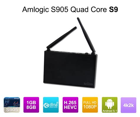 ค้นพบความเป็นเลิศ 4k ด้วย Amlogic S905 Tv Box Arm Arm Cortex A53 Cpu Android 5 1 Lollipop S9