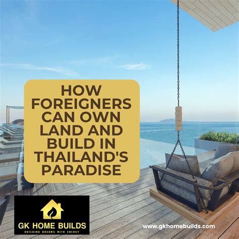 How Foreigners Can Own Land And Build In Thailands Paradise Gk Home Builds Hua Hin