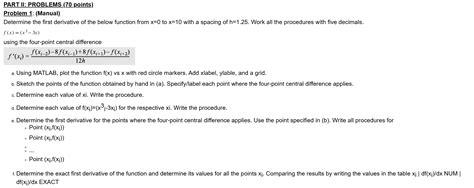 solved part ii problems 70 ﻿points problem 1