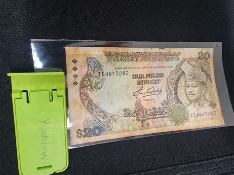 Malaysia Rm20 Old Note Hobbies And Toys Memorabilia And Collectibles Currency On Carousell