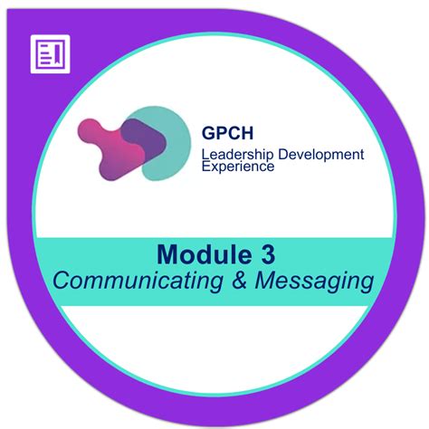 Gpch Lde Module 3 Communicating And Messaging Credly