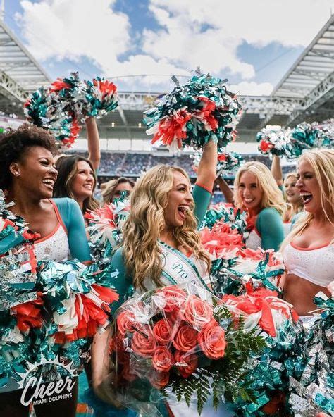 Miami Dolphins Cheerleaders On Instagram For Her Leadership On And