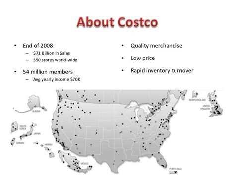 Costco Locations Map