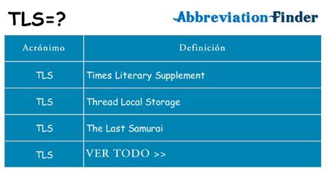 Qu Significa Tls
