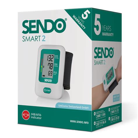 Sendo Smart 2 Дигитален апарат за кръвно налягане за китка - Аптека ...