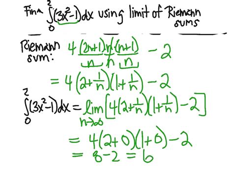 showme riemann sum