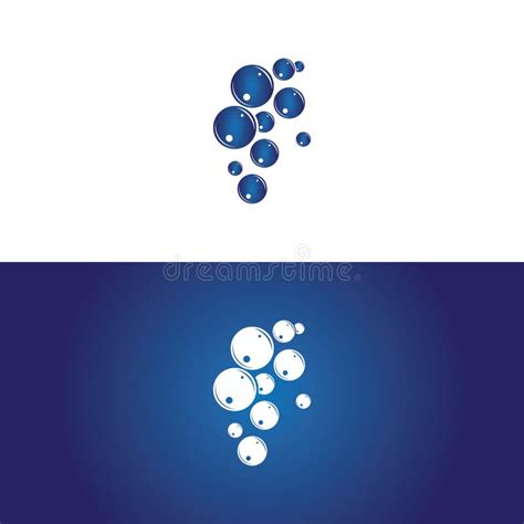 Natural Realistic Bubble Illustration Vector Design Stock Illustration