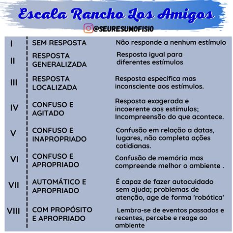 Escala Rancho Los Amigos Revoeduca