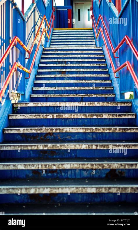 Footbridge At Princess Risborough Railway Station Buckinghamshire