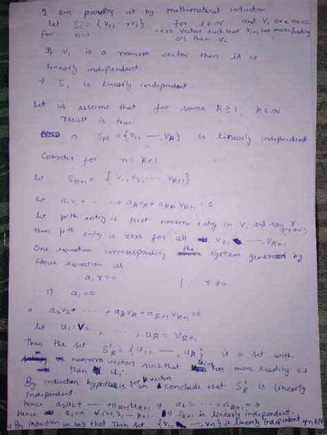 1 let v1 vn be nonzero vectors such that each vi 1 has