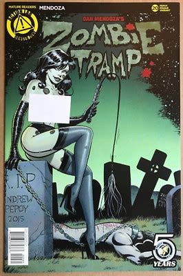 Zombie Tramp 20 By Dan Mendoza Janey Belle Risque Variant Action Lab