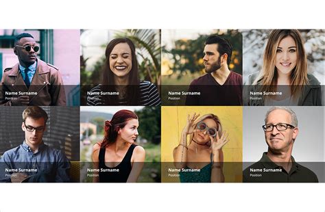 UI Divi Layout Kit Unique Divi Person Module Layout Kit