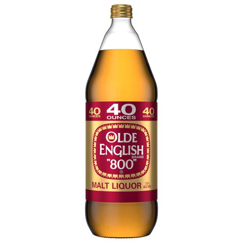 Olde English 800 Beer 40 Oz Beer Bottle 59 Abv Hy Vee Aisles