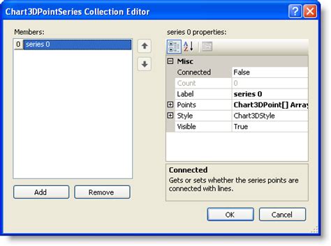 Chart3dpointseries Collection Editor Componentone 3d Chart For Winforms