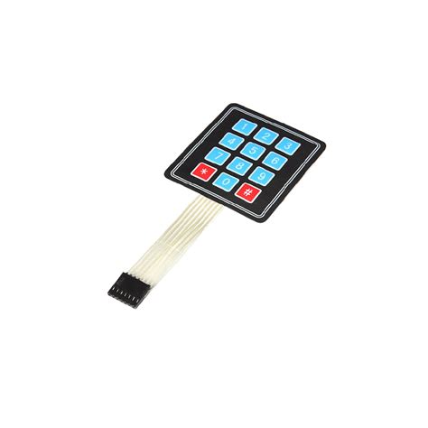 Teclado Matricial 4x3 Membrana