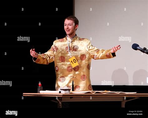 London Britain 21st Mar 2015 Cameron Patterson From Lancaster