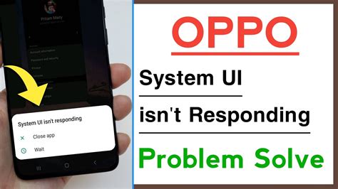 OPPO System Ui Not Responding Problem Solve - YouTube