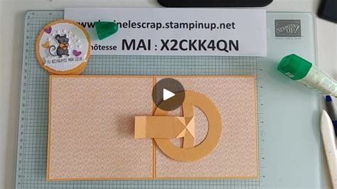 How To Create A Rotating Pop Up Card Stamp With Elaine Pop Up Card