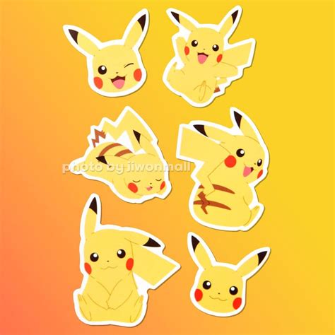 포켓몬스터 피카츄 포켓 스티커 30ea 홈플러스 택배배송