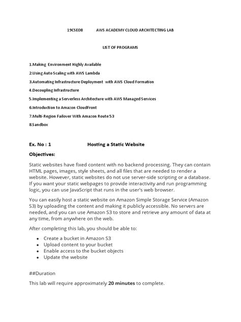 cloud architecting lab manual pdf websites world wide web