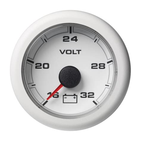 Veratron 52mm 2 116 Oceanlink Battery Voltage Gauge 16 To 32v