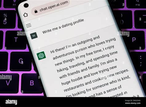 Open Ai Chatgpt Chat Bot Seen On Smartphone Placed On Laptop Ai
