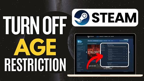 How To Turn Off Age Restriction On Steam Youtube